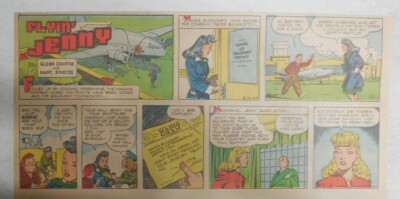 Flying Jenny Sunday page by Marc Swayze from 3/4/1945 Size: 7.5 x 15 ...