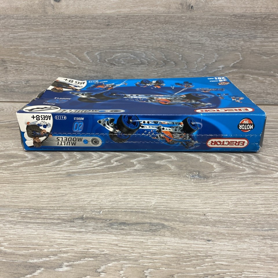 Erector Multi Models 6520 Build 20 Models Box Damage Sealed | eBay
