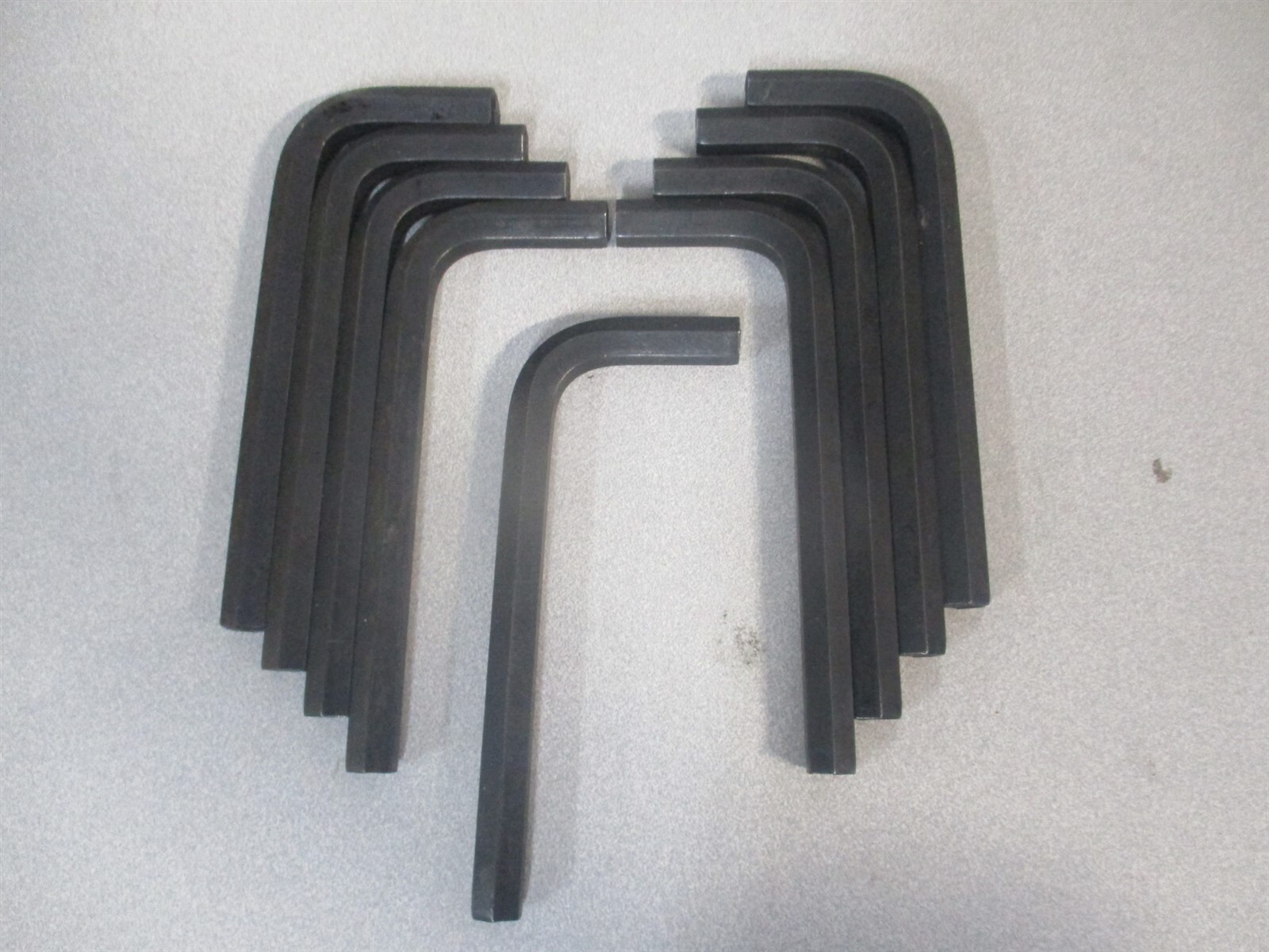 Allen (57028) 5/16" Alloy Steel L-Key Short Arm Hex Key - Pack of 9 | eBay