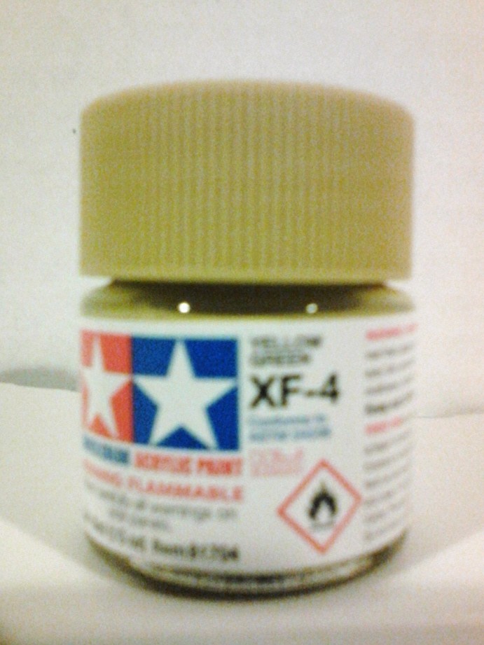 Tamiya Xf4 Yellow Green Acrylic Model Paint 81704 Tam81704 for sale ...