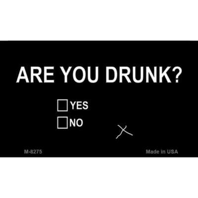 Are You Drunk Novelty Metal Magnet M-8275 | eBay