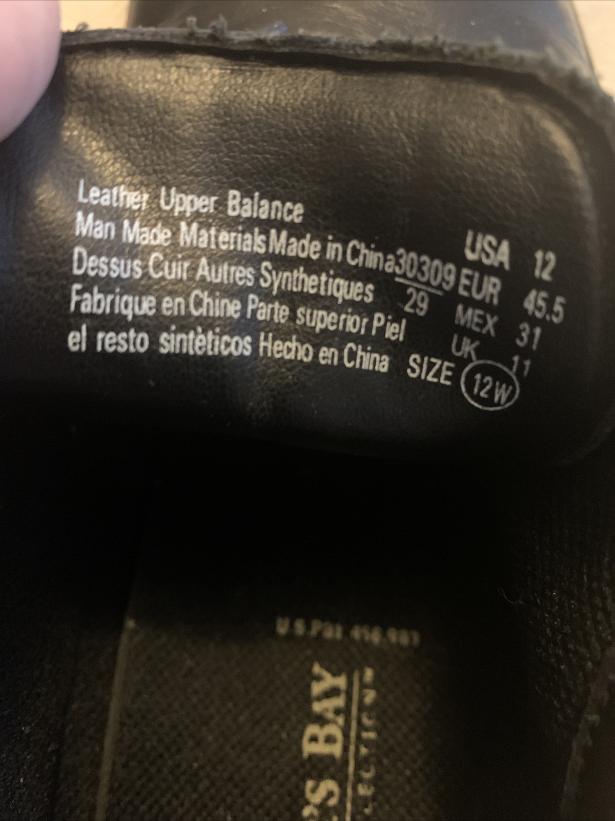 Hunter’s Bay Leather Collection Men’s Black Comfort C… - Gem