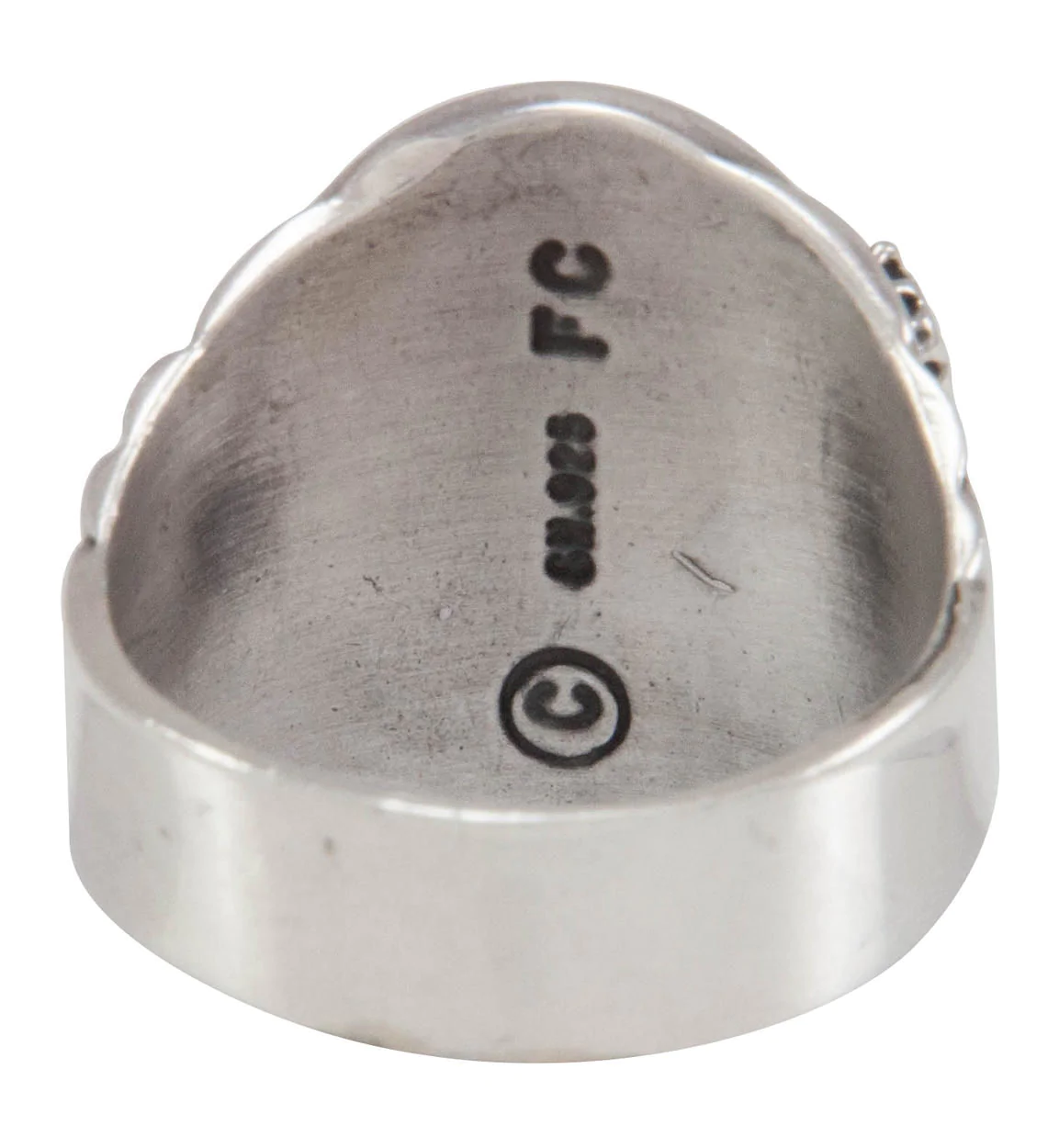 Navajo Native American Royston Ribbon Turquoise Ring Size 10 3/4 ...