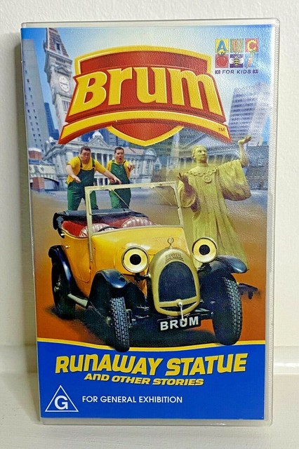 Brum - Runaway Statue & Other Stories RARE Video VHS PAL 2002 VGC Post ...