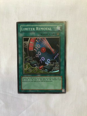 PSV-064 1st Edition Moderately Played YuGiOh Limiter Removal Super Rare ...