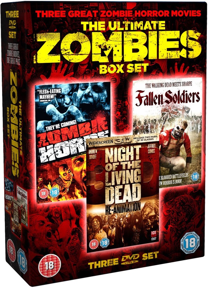 The Ultimate Zombies Collection (DVD) Jeffrey Combs Sarah Lieving (UK ...