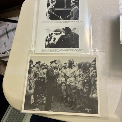 WW2 Photo Lot 8x10 Ike Hitler Normandy D-Day Fall Of France | eBay