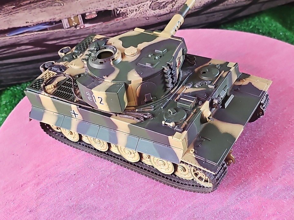 VINTAGE 21st century toys German Tiger Tank #312 🐅 1:32 RARE HARD TO ...