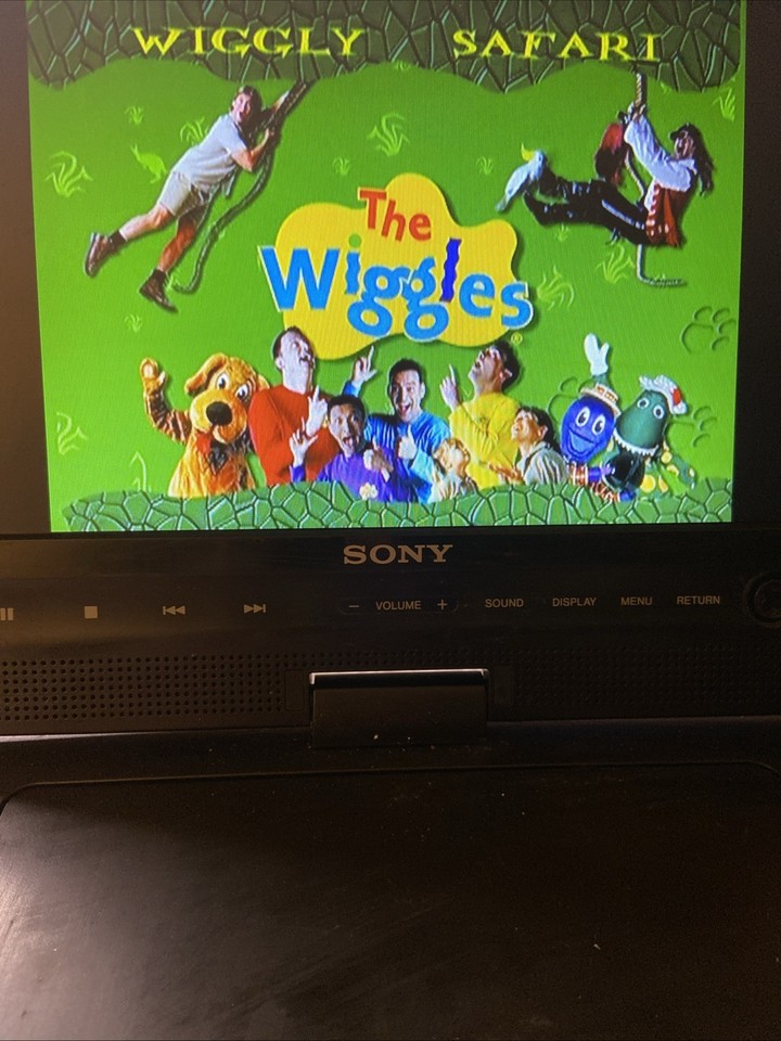The Wiggles Wiggly Safari Dvd 2002 Rare Steve Irwin Australian Tested ...