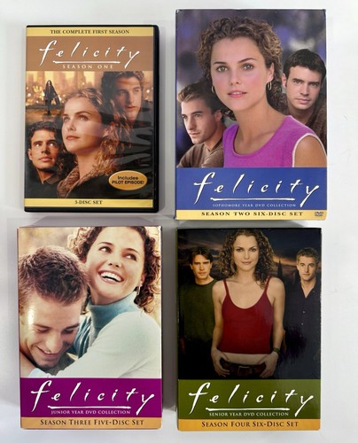 FELICITY Complete Series Seasons 1 2 3 4 DVD Box Sets 20 Disc Lot Keri ...