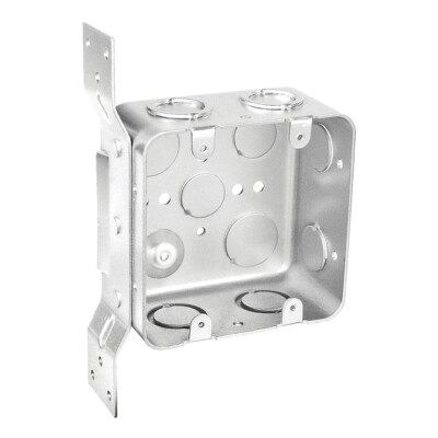 Southwire MGSB-2F 2-1/8" Deep 2-Gang Bracketed Switch Box (Pack of 25 ...