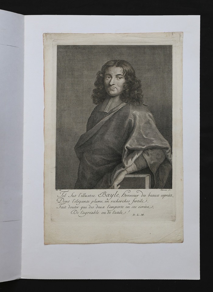François CHEREAU (1680-1729) portrait de Pierre BAYLE (1647-1706 ...