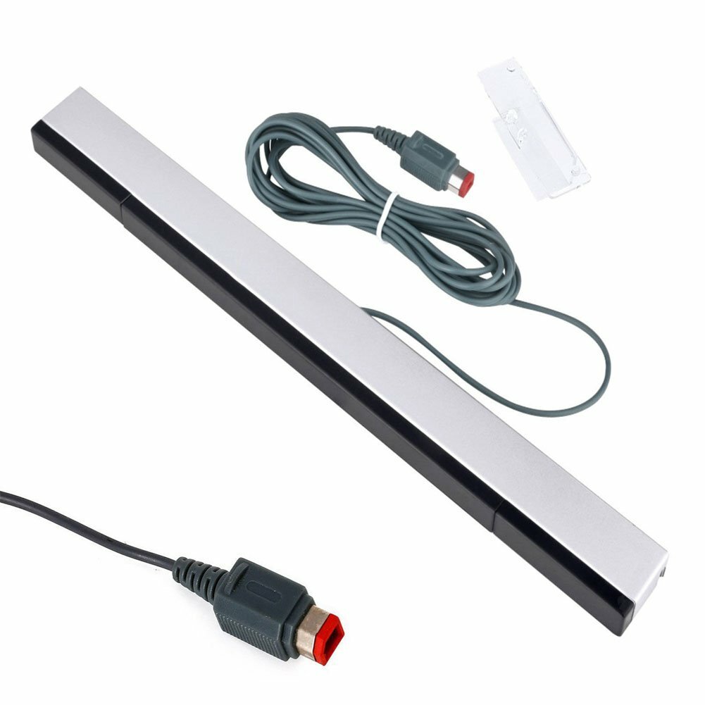 Wired Infrared IR Signal Ray Sensor Bar Receiver for Nitendo Wii U ...
