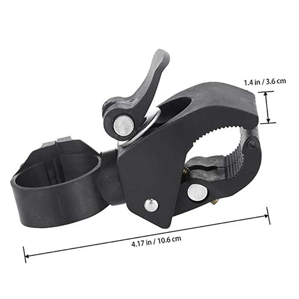 Bicycle Light Stand Bike Flashlight Clamp Lamp Holder Bike Light ...