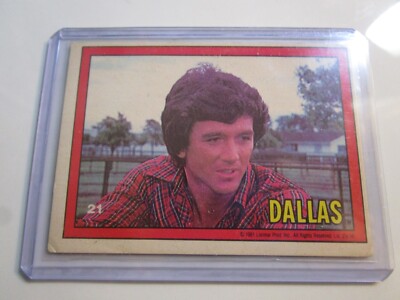 Dallas Tv Show Trading Card #21 Bobby Ewing Patrick Duffy | eBay