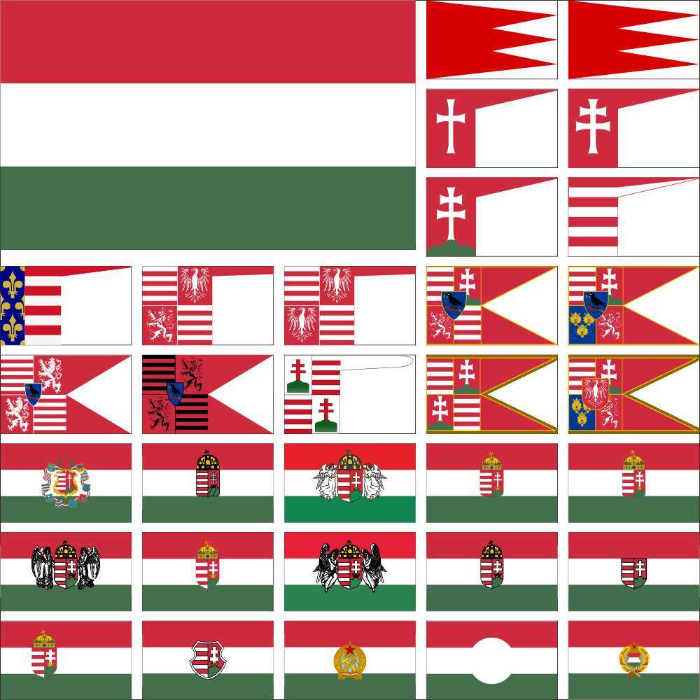 Hungarian Empire Flag