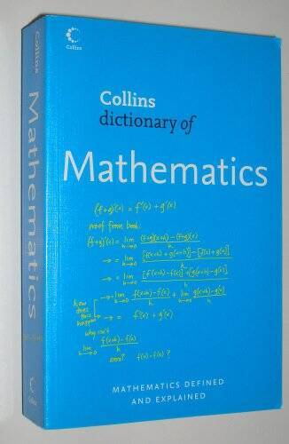 Collins dictionary of Mathematics, 2nd ed - Paperback - VERY GOOD | eBay