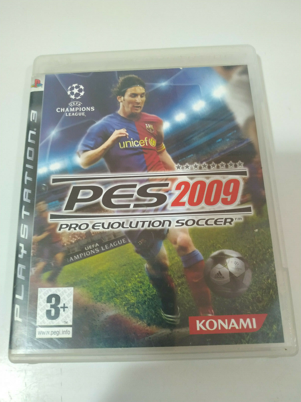 Pes 2009 Pro Evolution Soccer Messi - juego PLAYSTATION 3 PS3 sony - 3T ...