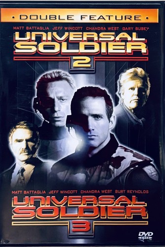 Universal Soldier 2 & 3 Double Feature (DVD, 2002) Sci-Fi Action OOP ...