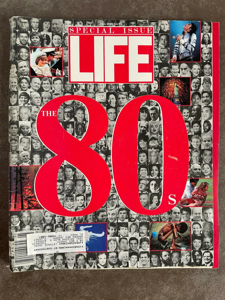 Michael Jackson 1980s Life Magazine