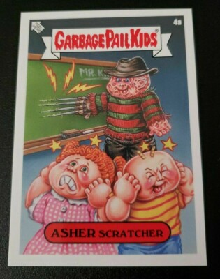2021 Garbage Pail Kids OH THE HORROR-IBLE #4a ASHER SCRATCHER FREDDY ...