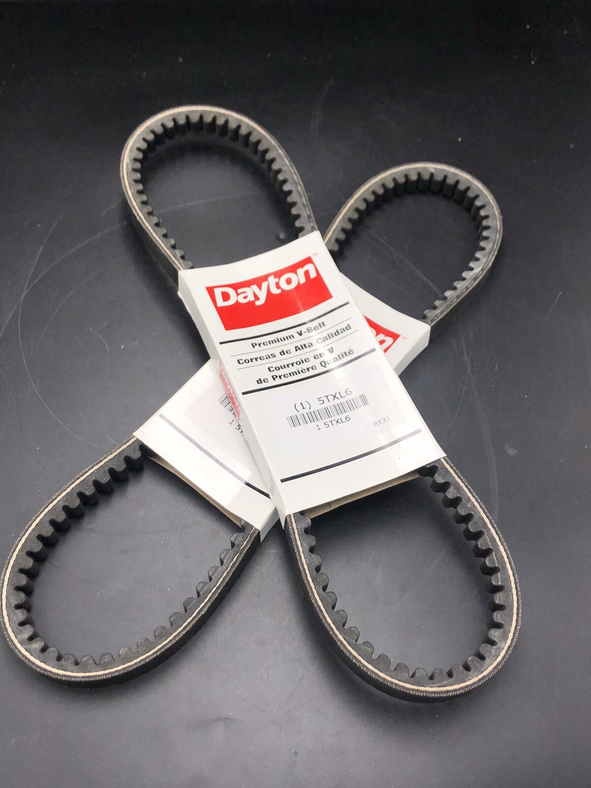 BRAND NEW!! Dayton 5TXL6, BX31, Premium Cogged V-belt | eBay