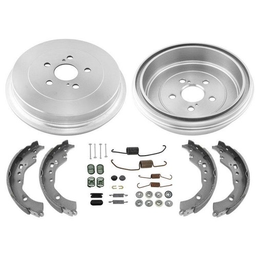 Rear Brake Drums & Brake Shoes w/ Springs 4 PCS Kit for 09-15 Toyota ...