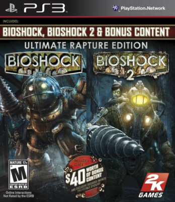 BioShock Ultimate Rapture Edition (Playstation 3 PS3) Case & Game Disc ...