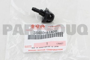 3848081A00 Genuine Suzuki NOZZLE, WASHER 38480-81A00 | eBay