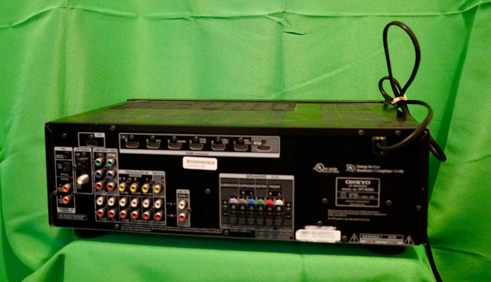 ONKYO HT-R393 UltraHD 4K 5.1-Channel Bluetooth AV Receiver Home Theater ...