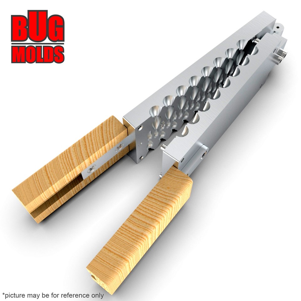 FishingSinker Mold AluminiumFishingMold Lure making Lead Molds Pear ...