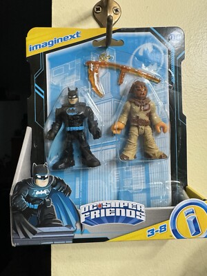 imaginext DC Super Friends- "Batman & Scarecrow" New 2022 heroes ...