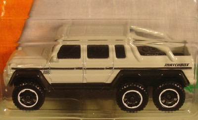 Matchbox Mercedes G63 AMG 6x6 creme #91 2017 | eBay