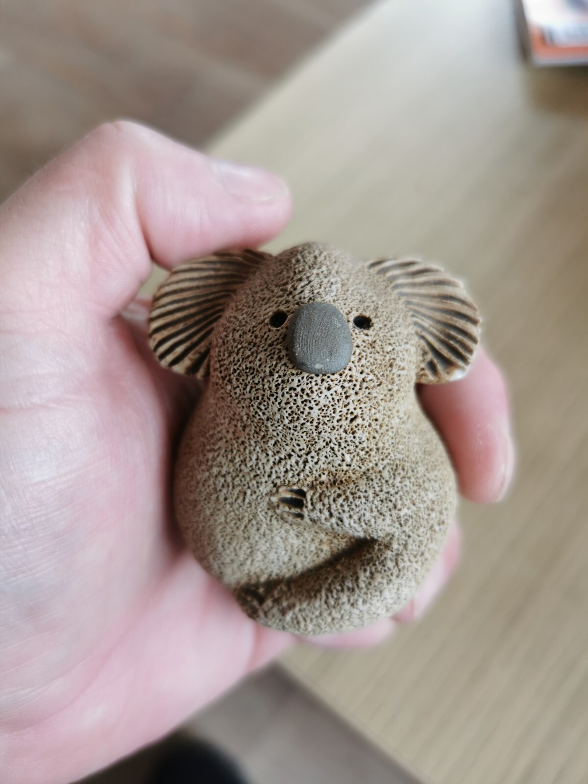 Rare VINTAGE SENIA KAZAR AUSTRALIAN ceramic stipple Koala bear | eBay UK