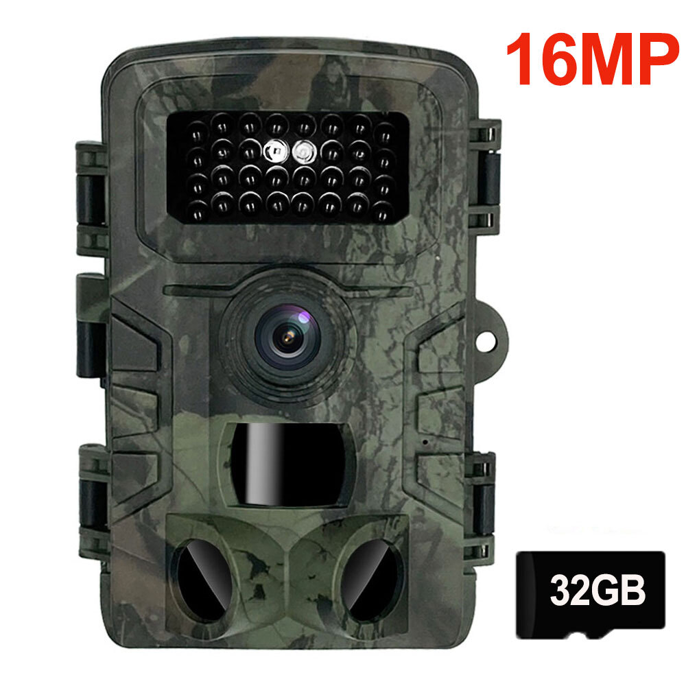 Wireless Wildlife Camera 1080P 32MP 16MP Hunting Game Trail Camera ...