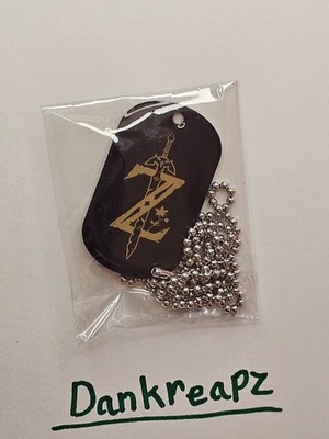 Legend of Zelda Breath of the Wild Logo #23 Nintendo Dog Tag Necklace ...