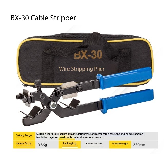 Multi-Function Manual Wire Stripper with Rotating Cable Stripping ...