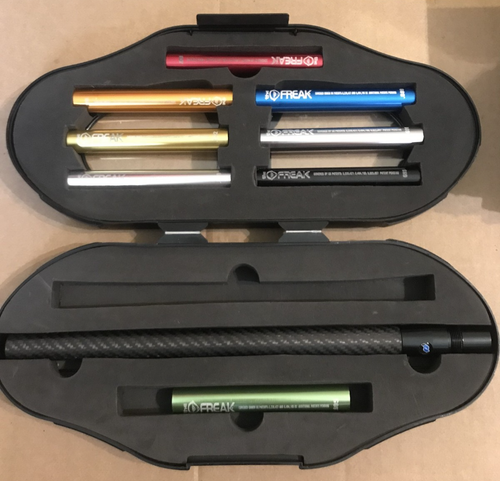 9 Pc Lot W/ Case Freak Paintball Aluminum Insert Kit Barrels Deadly ...