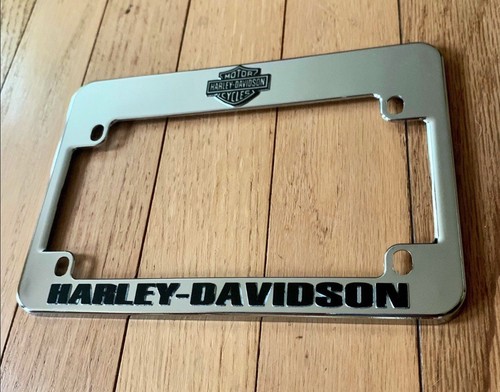 Harley Davidson Chrome License Plate Frame | eBay