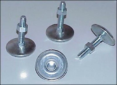 4 Arcade Pinball Machine 2" 3/8 x 16 Leg Levelers w nut | eBay