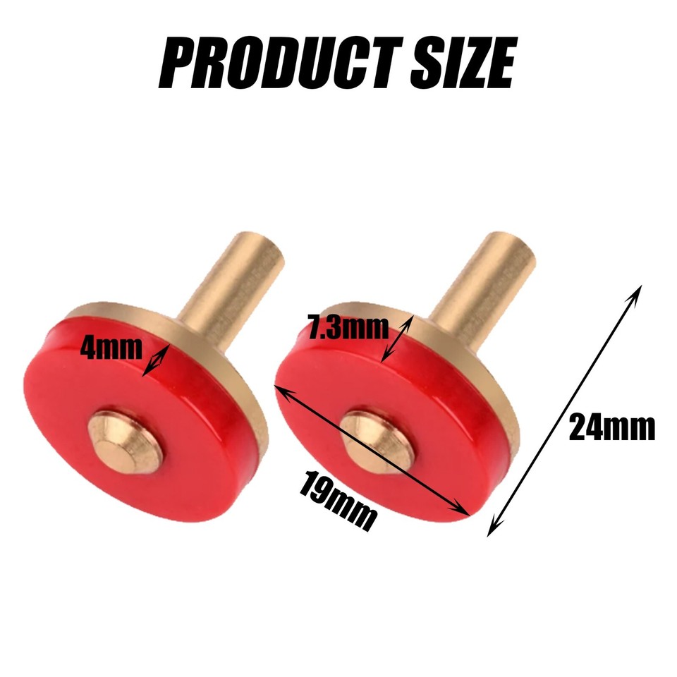 Tap Washer Kit 12mm Brass Jumper Valves Standard Hot Cold Water Bath ...