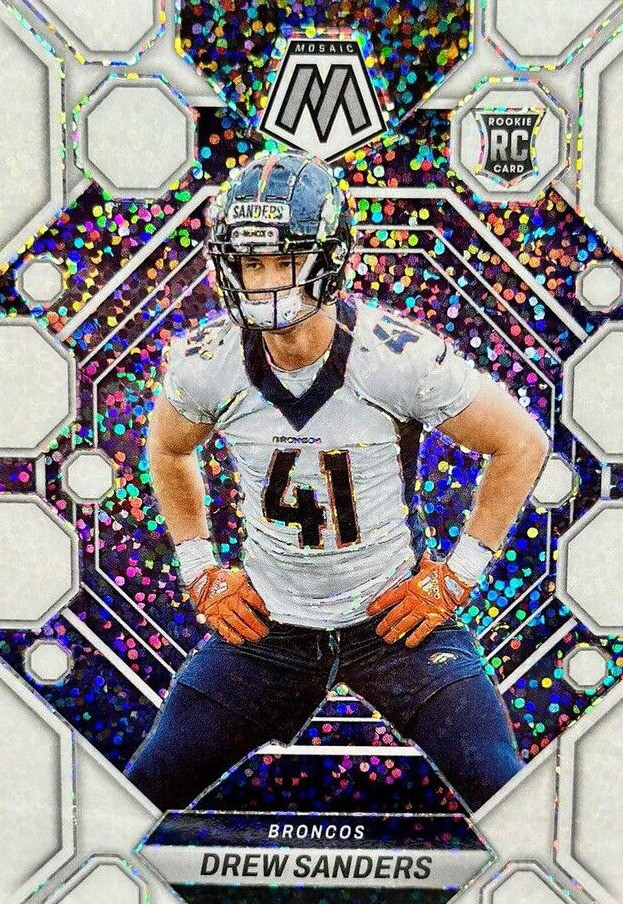 2023 Panini Mosaic - Rookies White Sparkle Prizm #318 Drew Sanders (RC) for sale online | eBay