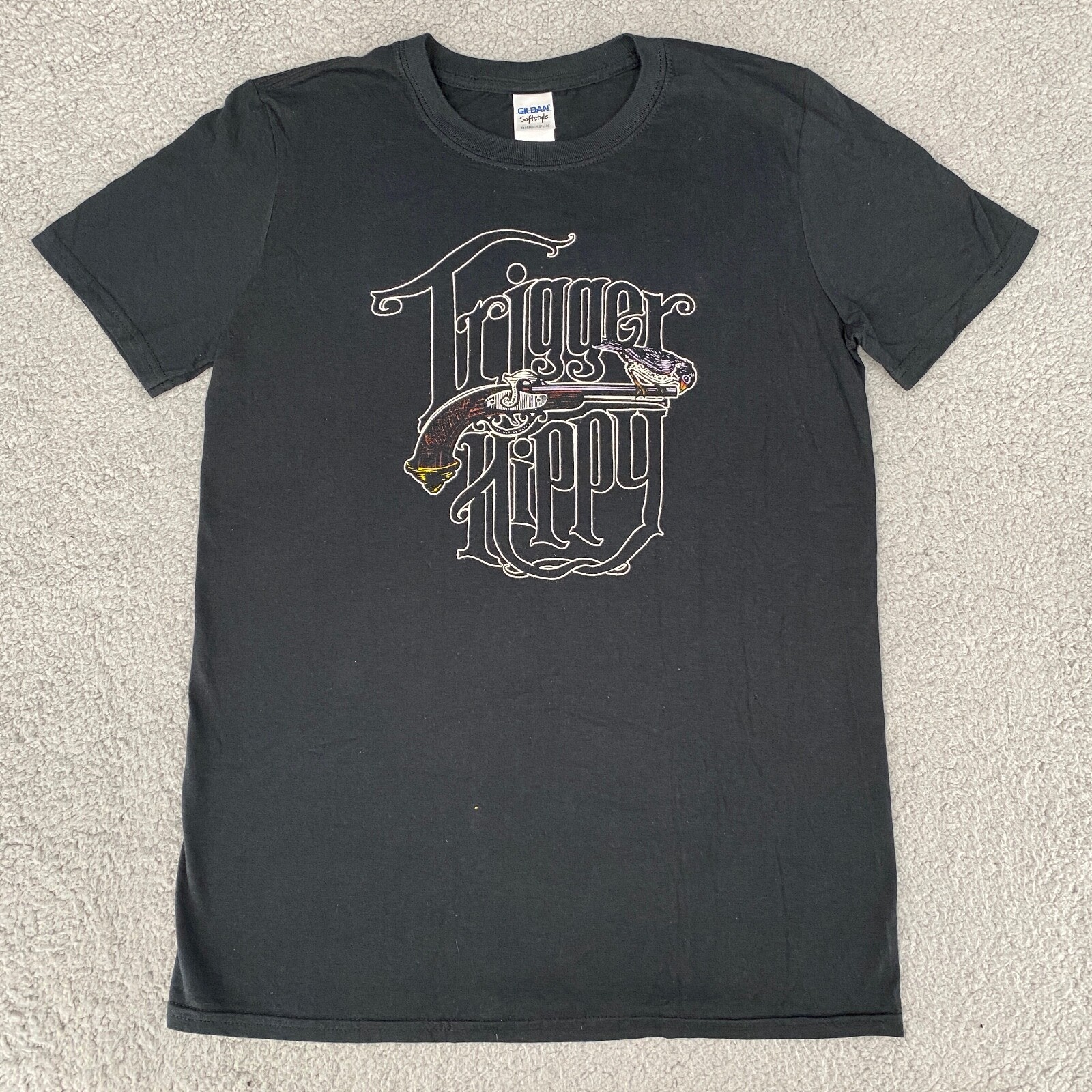 Trigger Hippy Shirt Adult Small Black Gun 2015 Concert Tour Country Music Womens | eBay