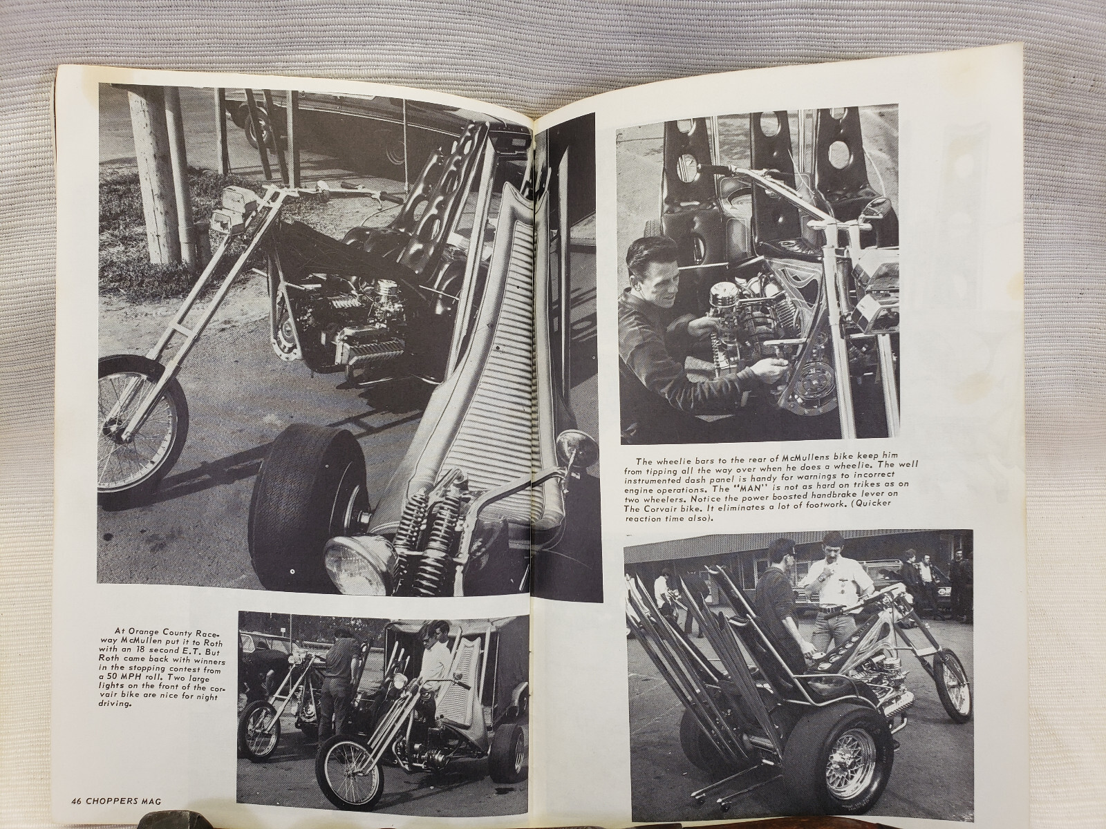 January 1969 CHOPPERS MAGAZINE Vintage Custom Motorcycle Chopper Mag ...