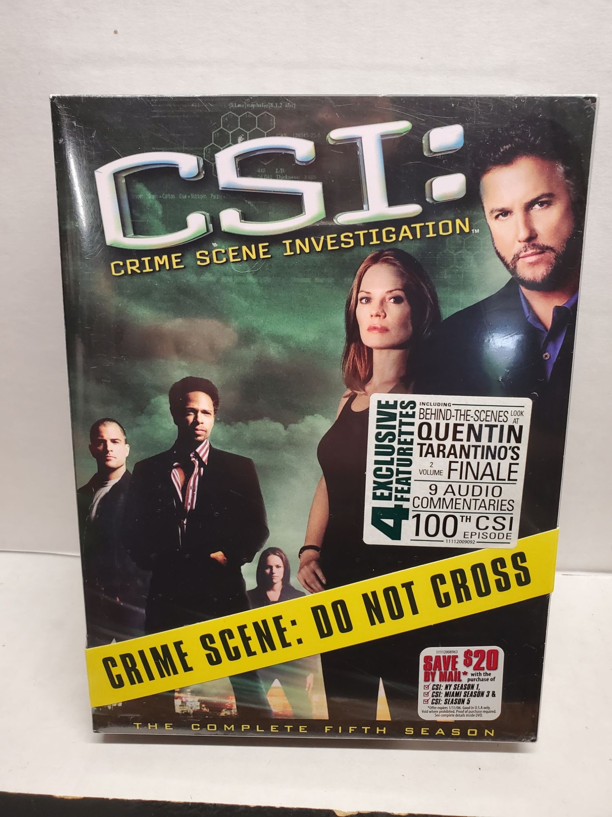 CSI: Crime Scene Investigation DVD - Complete Fifth Season - New ...