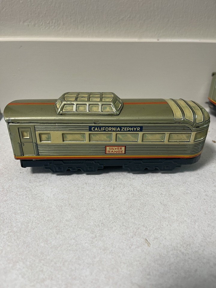 Vintage KDR Japan Tin Litho Santa Fe Diesel Train – Excellent Condition, Box | eBay