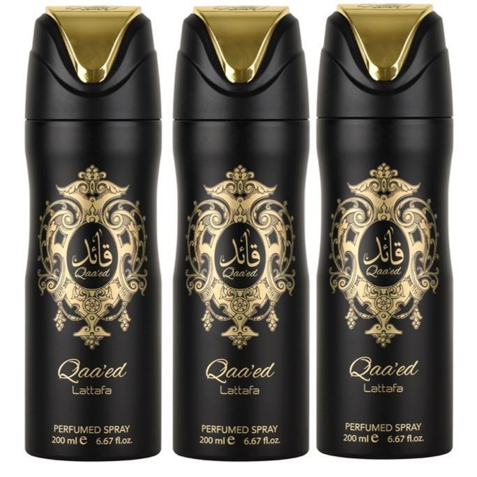 Arabian Perfumed Body Spray Bundle (3 x 200ml) Luxury, Long Lasting ...