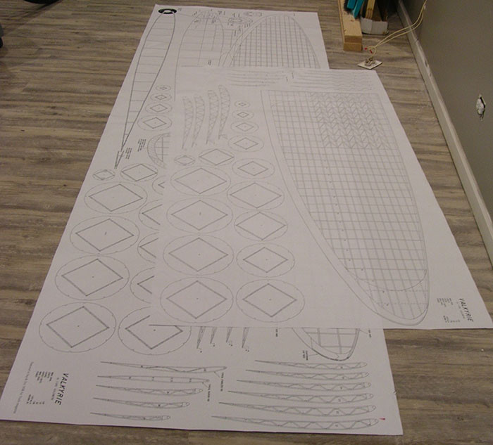 Carl Goldberg Model Airplane Plans (FF): Vintage 1938 VALKYRIE 10 ...