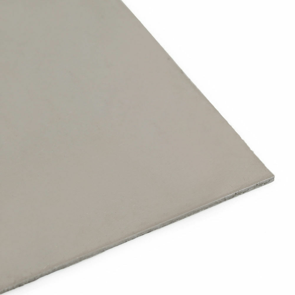 Silver Titanium Metal Plate Titan Sheet TC4/GR5 Grade 5 Ti 1mm x 100mm ...