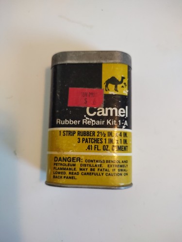 Vintage Camel Rubber Bicycle Tube Repair Rubber Tire Kit Advertising | eBay